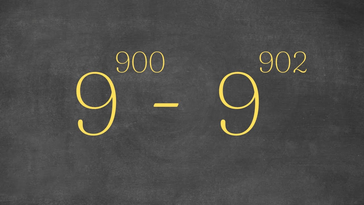 A Simple Problem Thats Not So Simple | A Nice Exponential Problem - YouTube