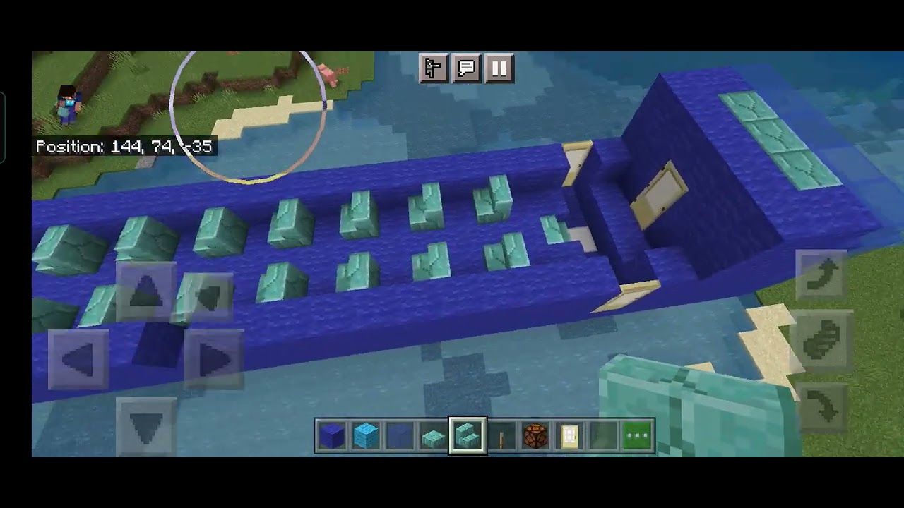 How to build a Monorail train in Minecraft - YouTube