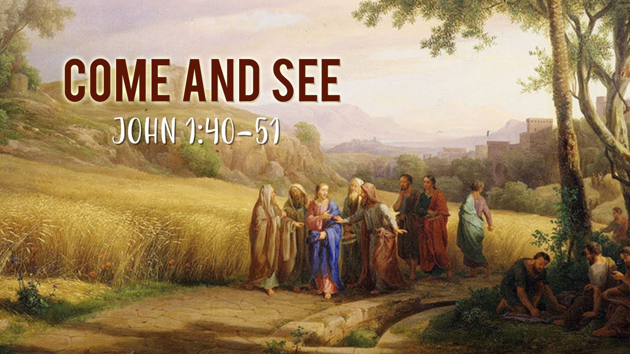 Come and See: John 1:40-51 (Carla, December 11, 2022) - YouTube
