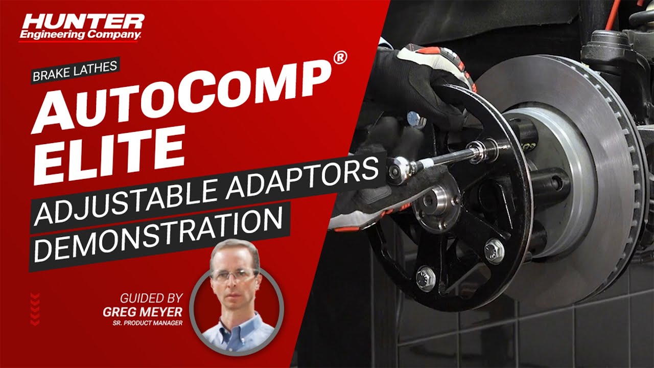 Versatility defines adjustable adaptor kit for Hunter ACE brake lathe ...