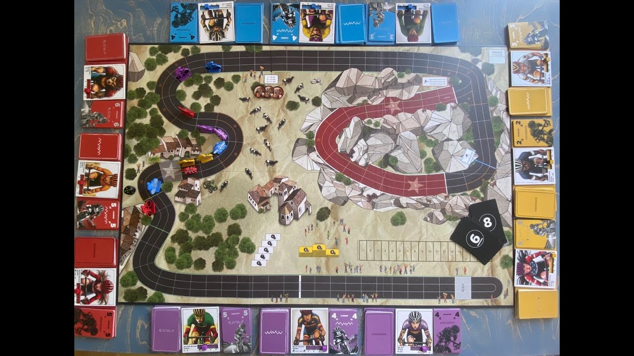 Granfondo – The Board Game for Fans of Strategy and Cycling! - YouTube