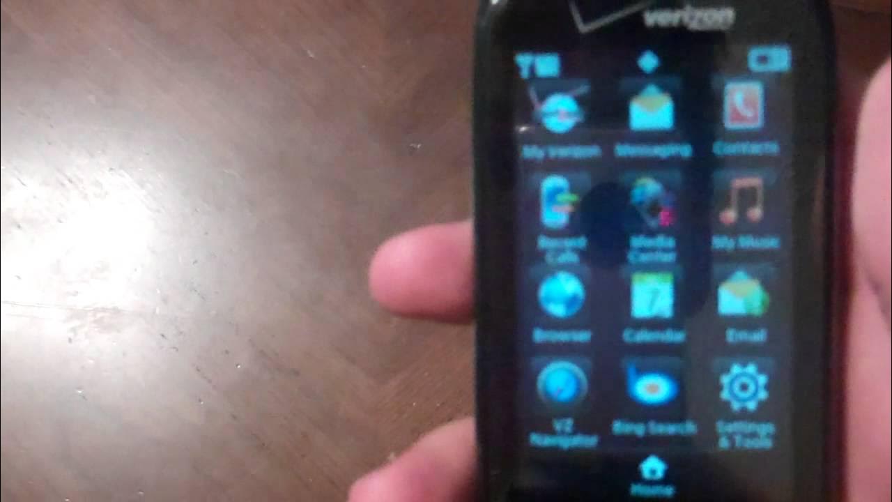 Samsung SCH-u370 (Reality) Phone Review - YouTube