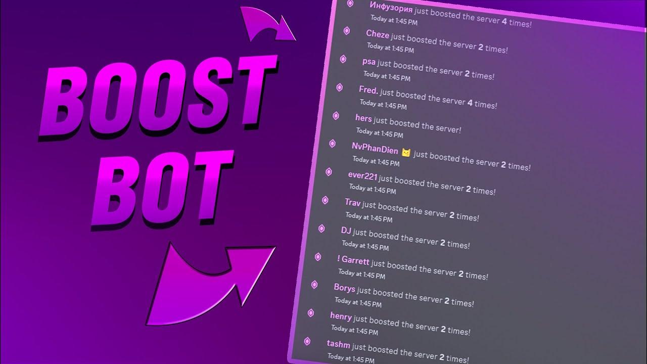 NEW BEST AND FULL FREE DISCORD BOOST BOT is Insane 2024 | How To Use It ...