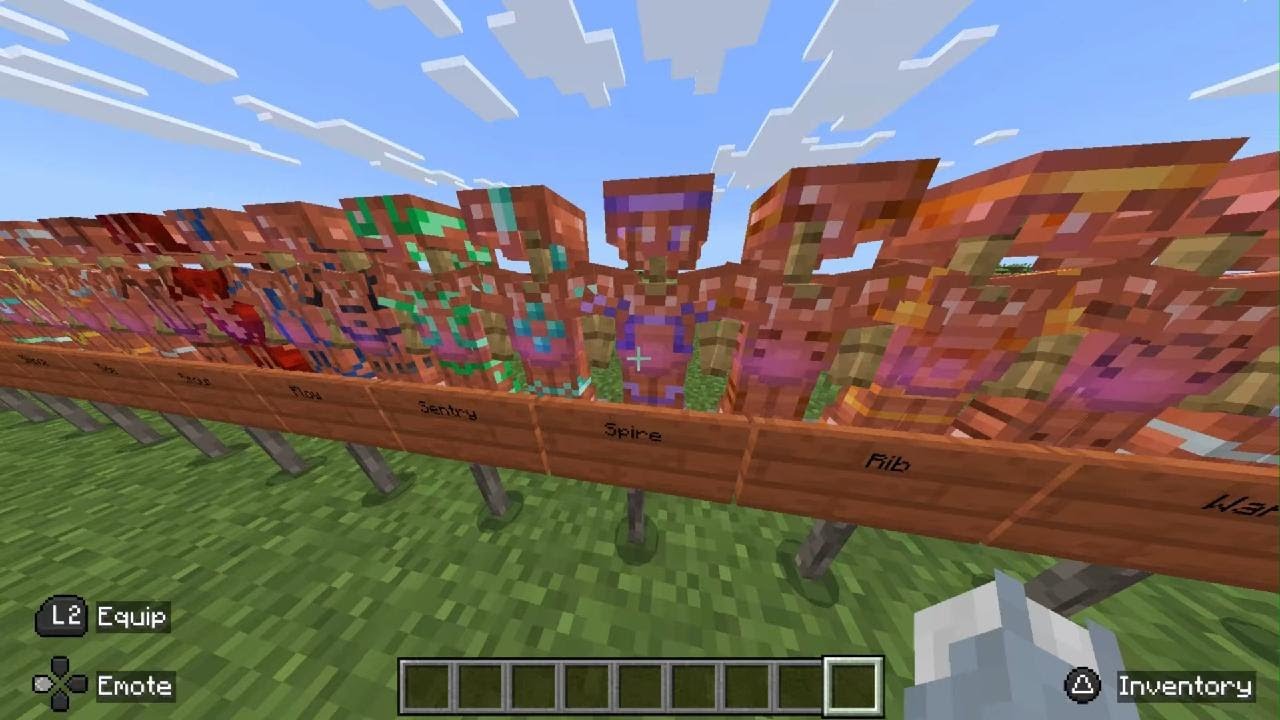 All Copper Armor Trims In The New Copper Age Update | Minecraft - YouTube