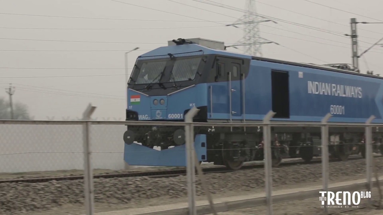 La prima locomotiva 100% elettrica da Alstom per le ferrovie indiane ...