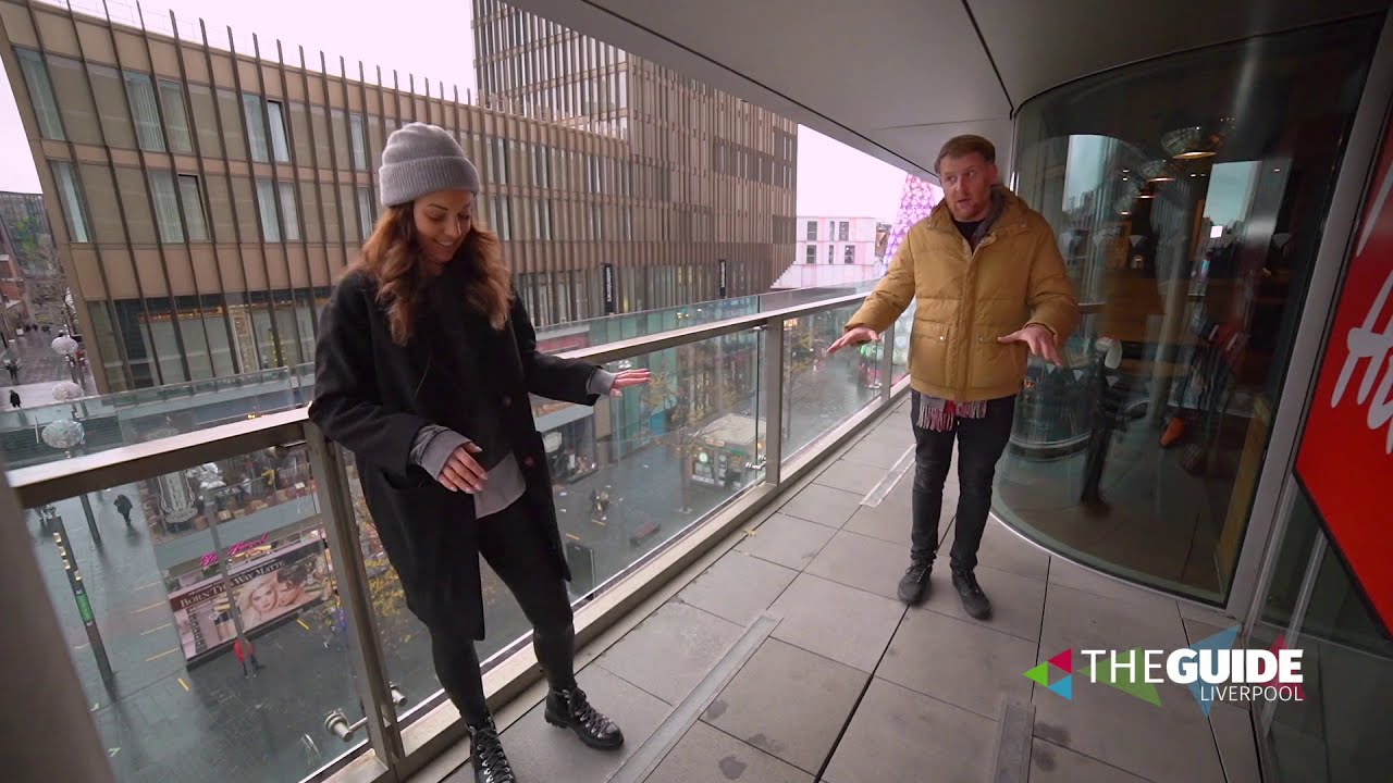 GUIDE LIVE - We're up high in Liverpool ONE as Liverpool City Centre ...