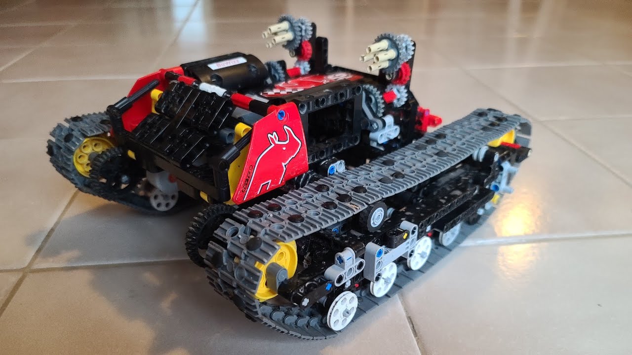 Lego RC Ripsaw!!! ‖ Test on all terrain ‖ High speed, 10 suspension ...