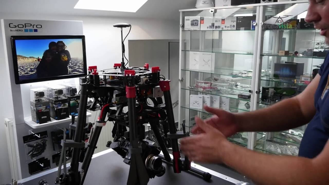 gryphon dynamics X8 drone www.dronavista.pl - YouTube