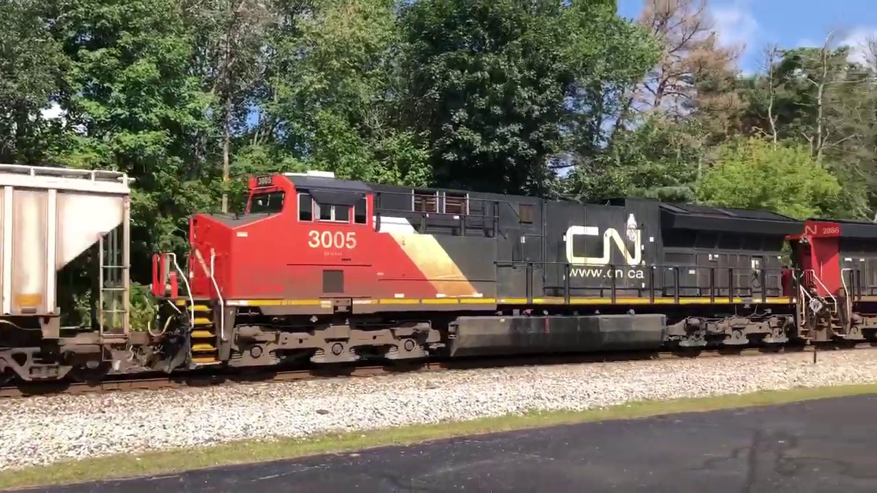 9/2/16 CN Train 323 aka “The Potash Express” - YouTube