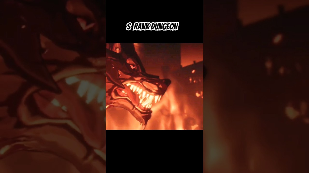 S Rank Dungeon - Gatekeeper Solo Leveling - YouTube