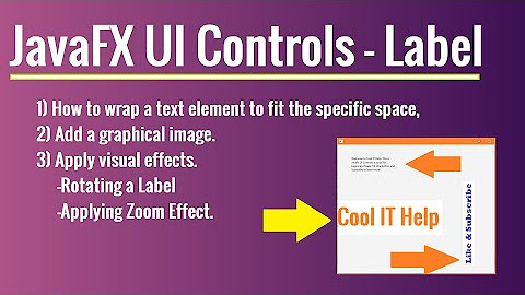 JavaFX UI Controls Tutorials - YouTube