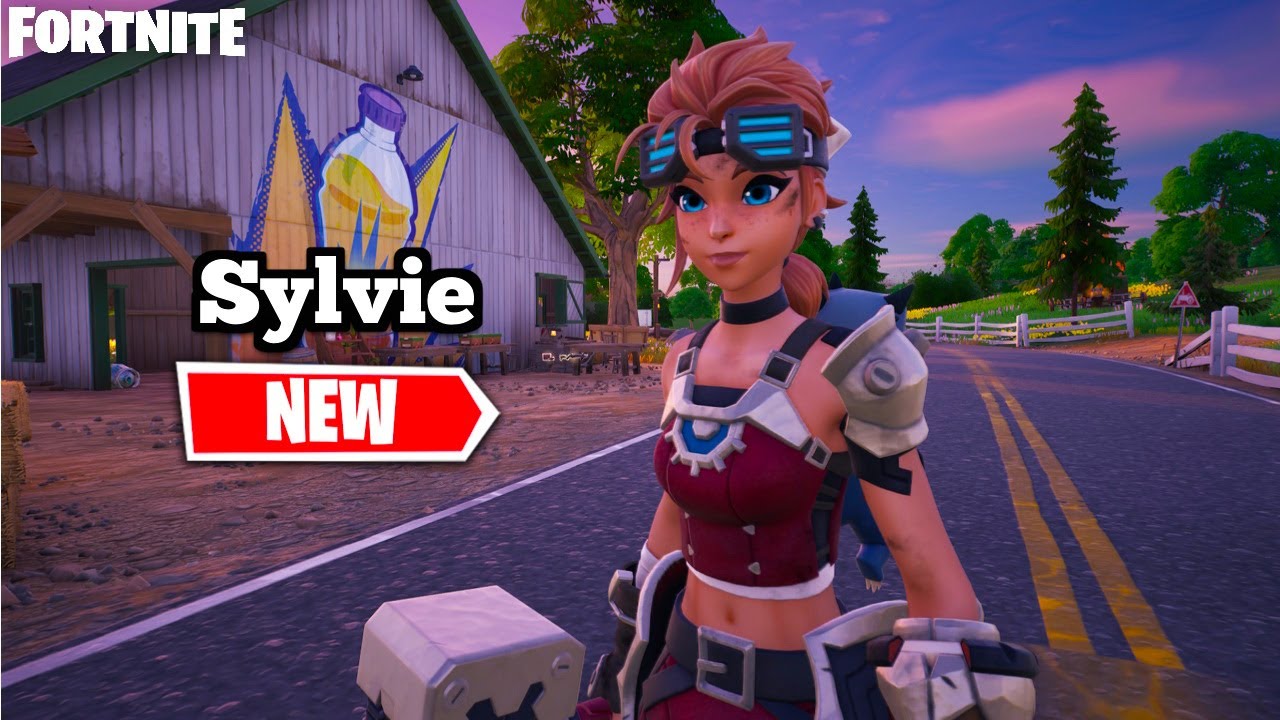 *NEW* SYLVIE SKIN GAMEPLAY - FORTNITE CREW PACK - EMBER OF EMPIRE SET ...