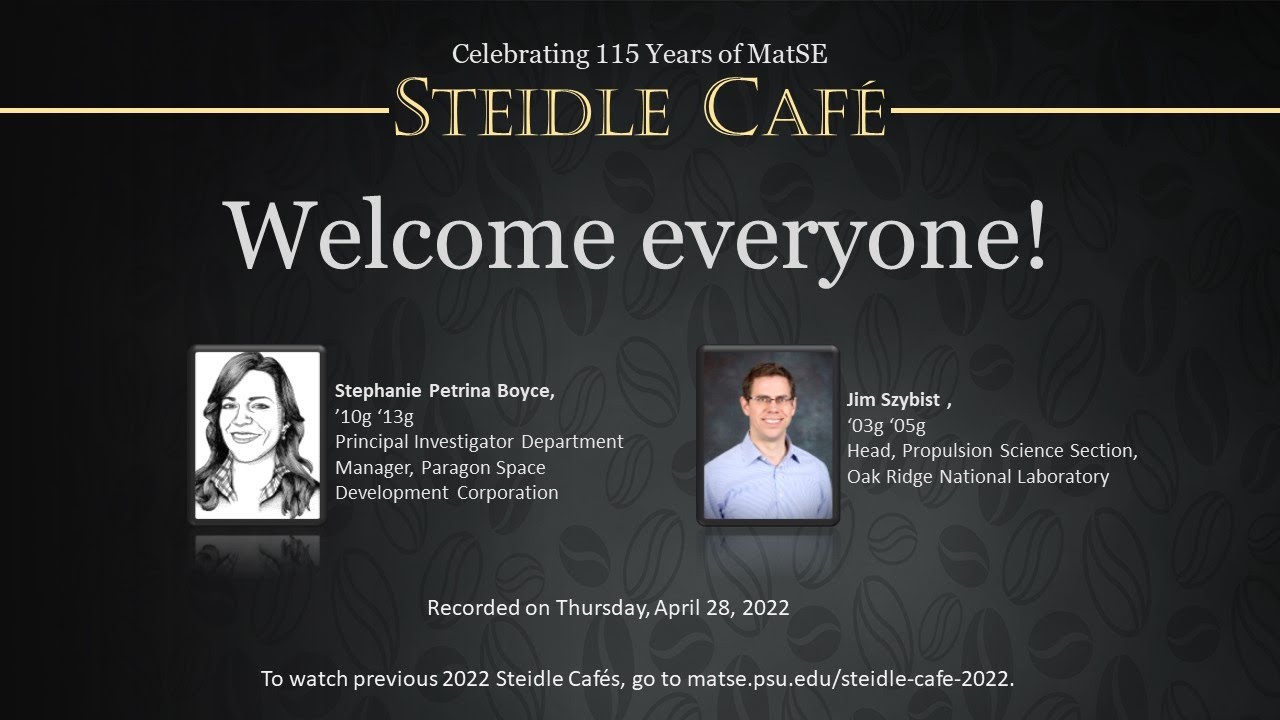 Steidle Café Recorded on April 28, 2022 - YouTube
