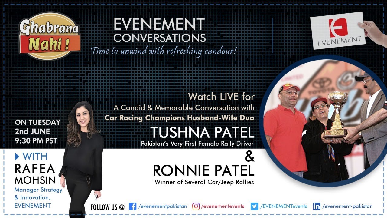 Ghabrana Nahi - Tushna & Ronnie Patel in Evenement Conversations - YouTube