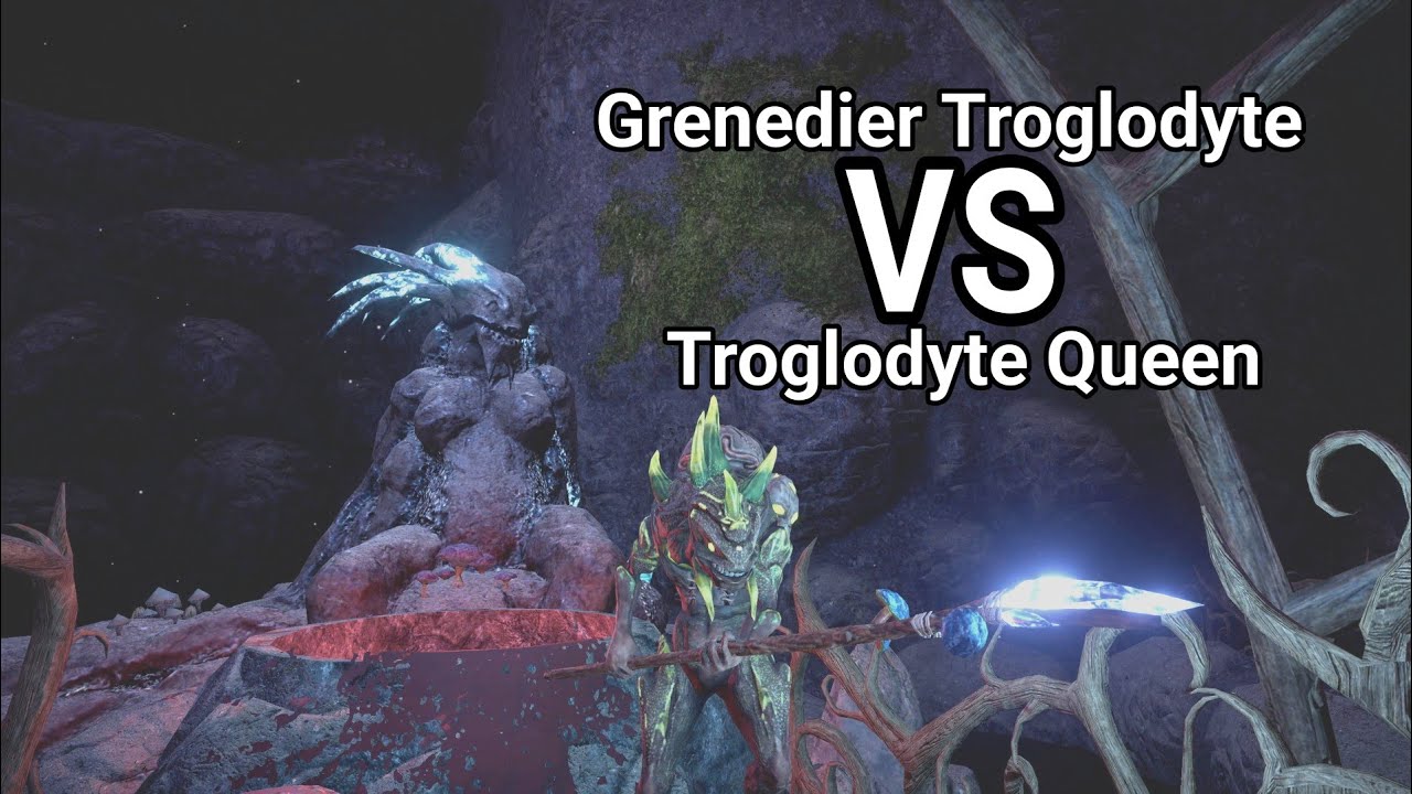 Outward: Definitive Edition_Trog Grenadier VS Troglodyte Queen. - YouTube