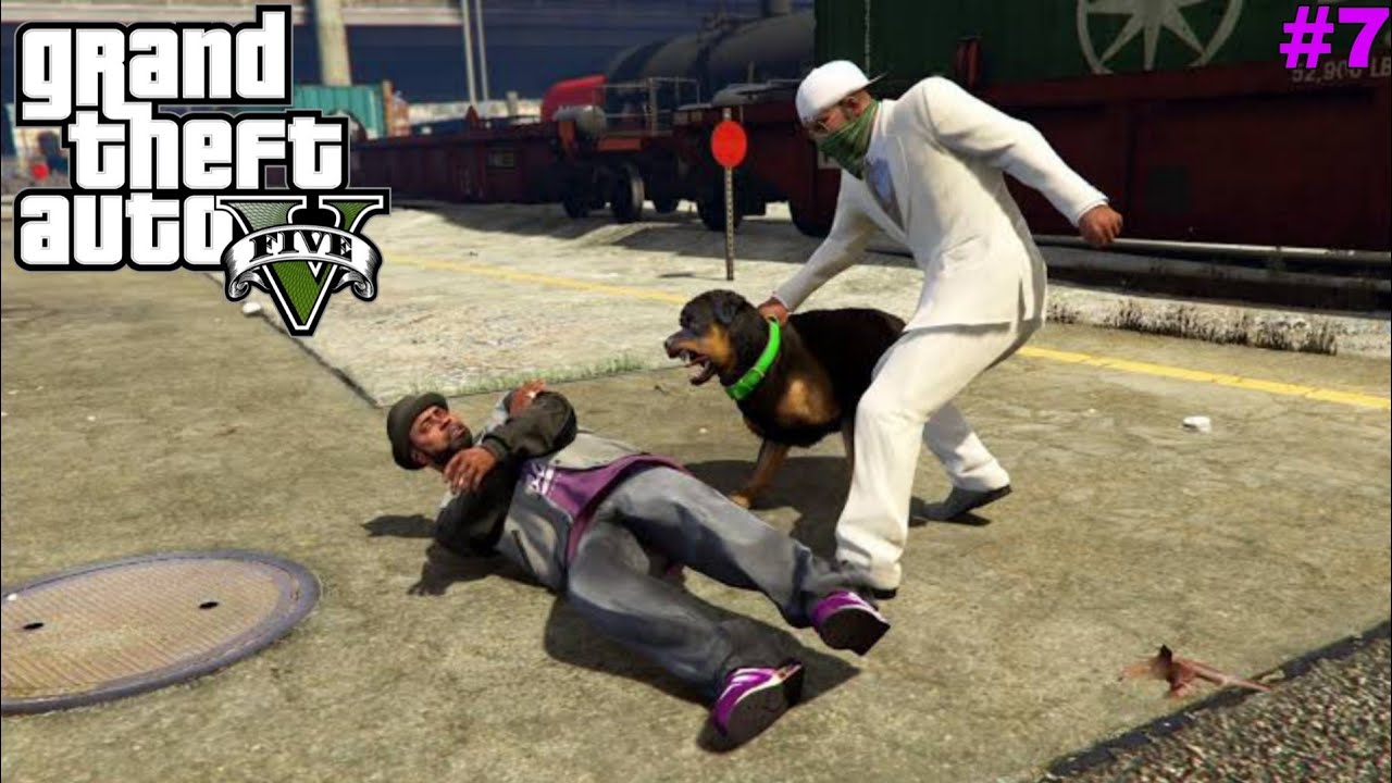 GTA V MISSION [FRANKLIN CHOP #7] #gta5 #technogamerz - YouTube