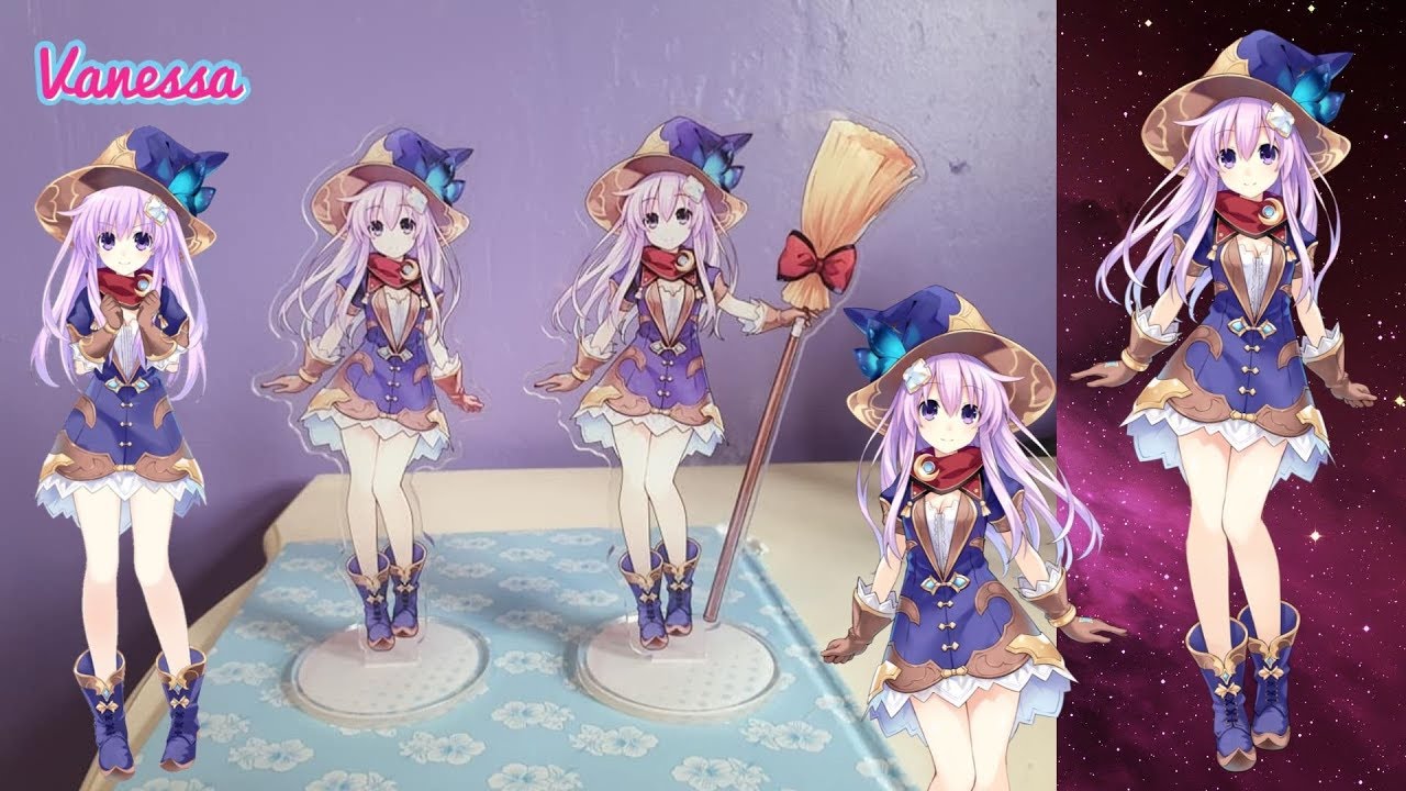 Cyberdimension Neptunia Nepgear Acrylic Stand Figure - YouTube