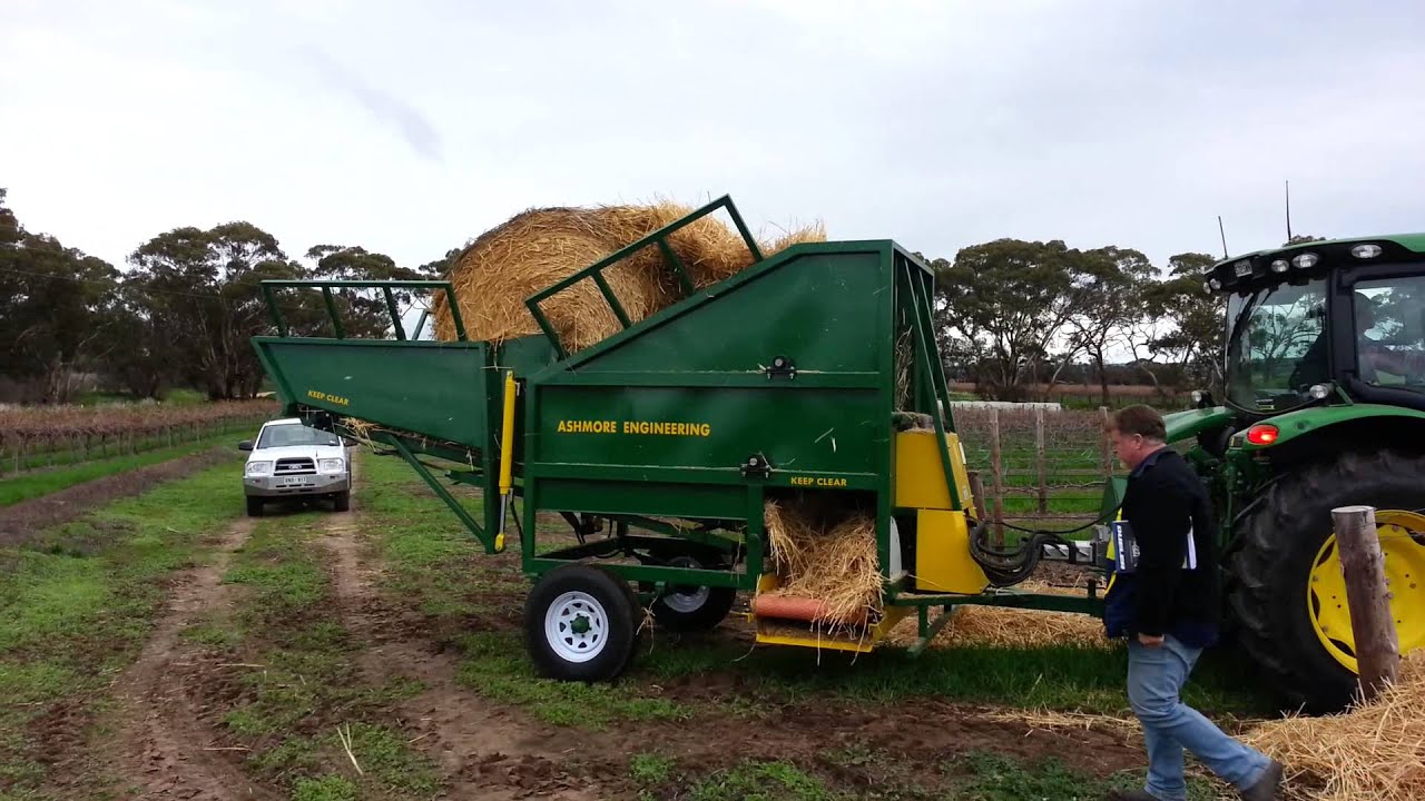 Ashmore Engineering STRAW MULCHER 2012 (Demonstration 2) - YouTube