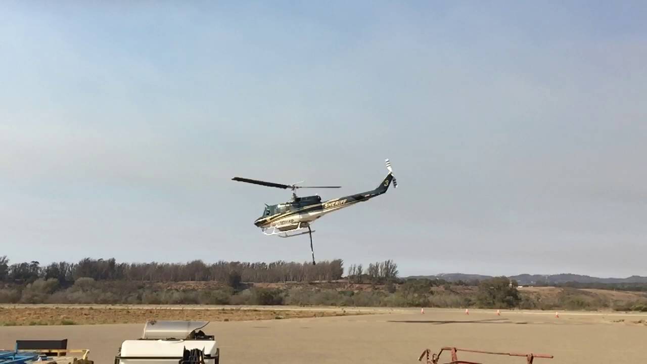 Canyon fire Vandenberg Air force Base - YouTube