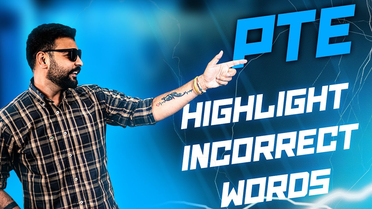 Mastering PTE: How to Spot and Fix Incorrect Words Effectively - YouTube
