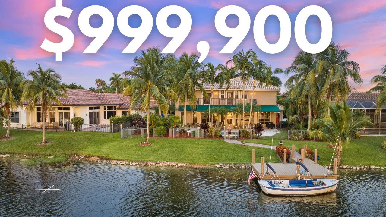 Coral Springs Dream Boat Home /// $999,900 /// 544 NW 120th Dr - YouTube
