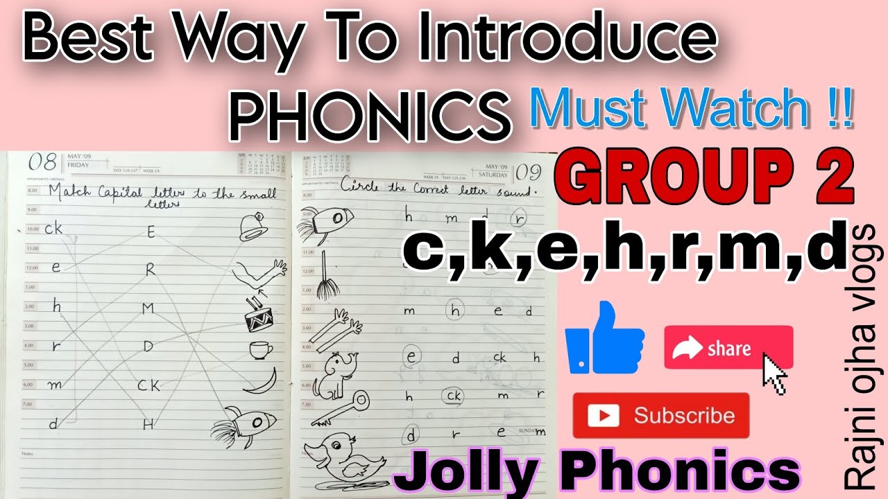 best way to introduce phonics (Group 2) #homeschooling #parenting # ...