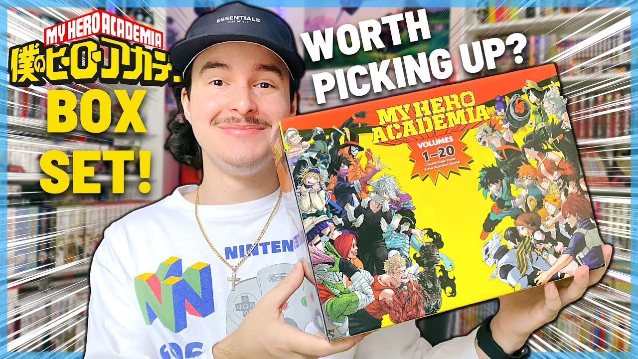 My Hero Academia Manga Box Set 1 Unboxing / Overview - YouTube