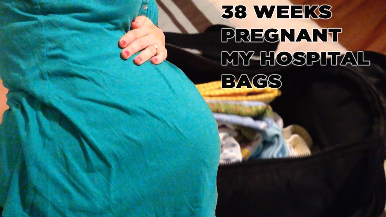 38 weeks Pregnant Update: What's in my Hospital Bag? - YouTube