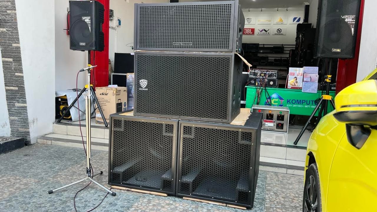 cek sound 3 WAY system produk TMC madiun - YouTube