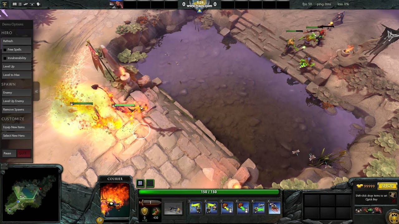 Unusual Azuremir with Trail of Burning Doom Ethereal Gem and Ember ...