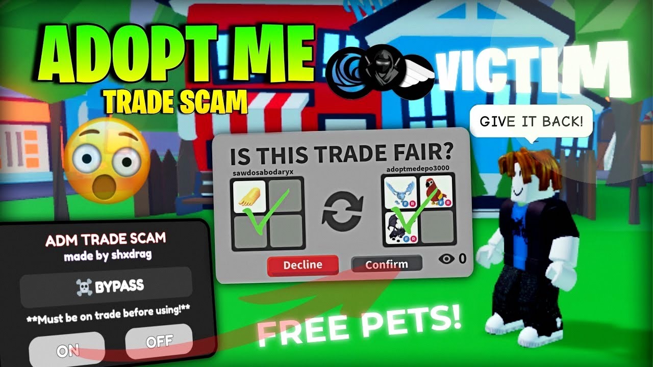 BEST ROBLOX ADOPT ME SCRIPT 2025 | TRADE SCAM, AUTO FARM, VISUAL PET ...
