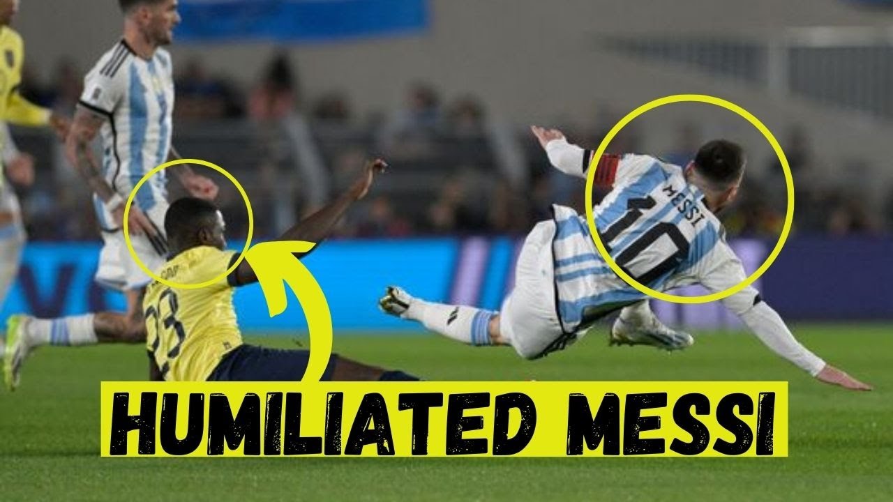 Messi Humiliated by Moises Caicedo in Argentina Latest Football Match ...