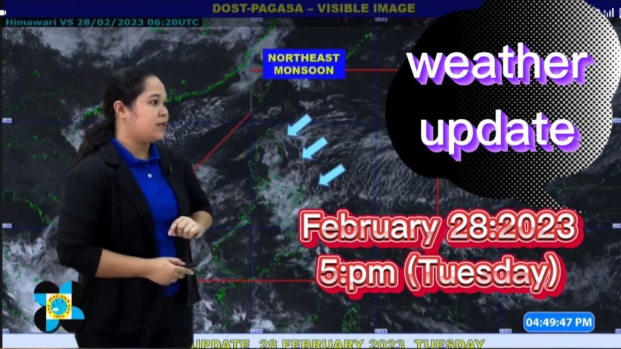 weather update today February 28,2023 5:pm (Tuesday)⚠️⚠️⚠️👈🙏 - YouTube