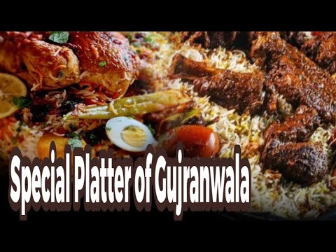 Gujranwala MOST DELICIOUS Special Platter || Pakistan - YouTube
