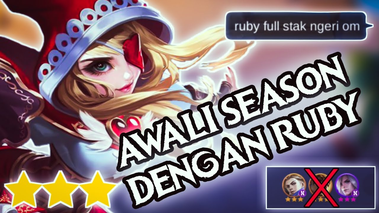RUBY TERKUAT vs 3 HERO BINTANG 3 MAGIC CHESS MLBB NEW SEASON - YouTube