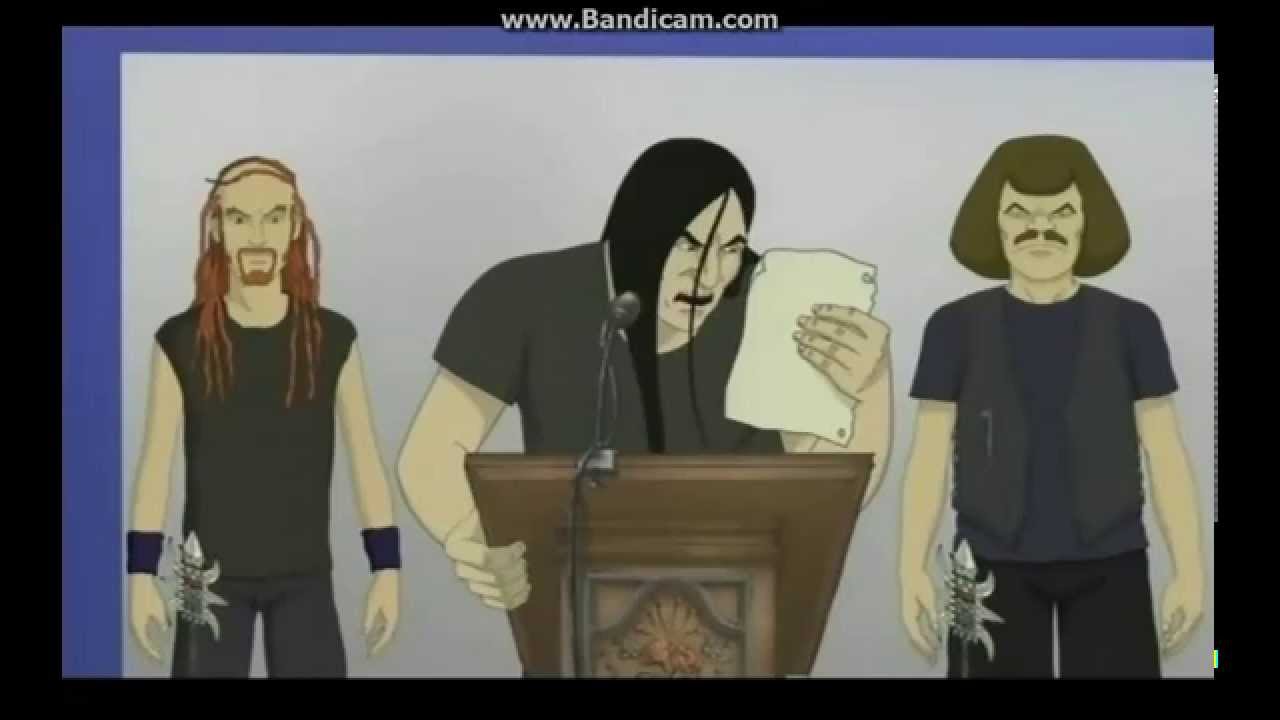 Dethklok Awaken anime version - YouTube