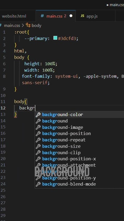 How To Set Image In Background Using 👨‍💻 Html Css Css Shorts Coding Webdesign Htmlcss