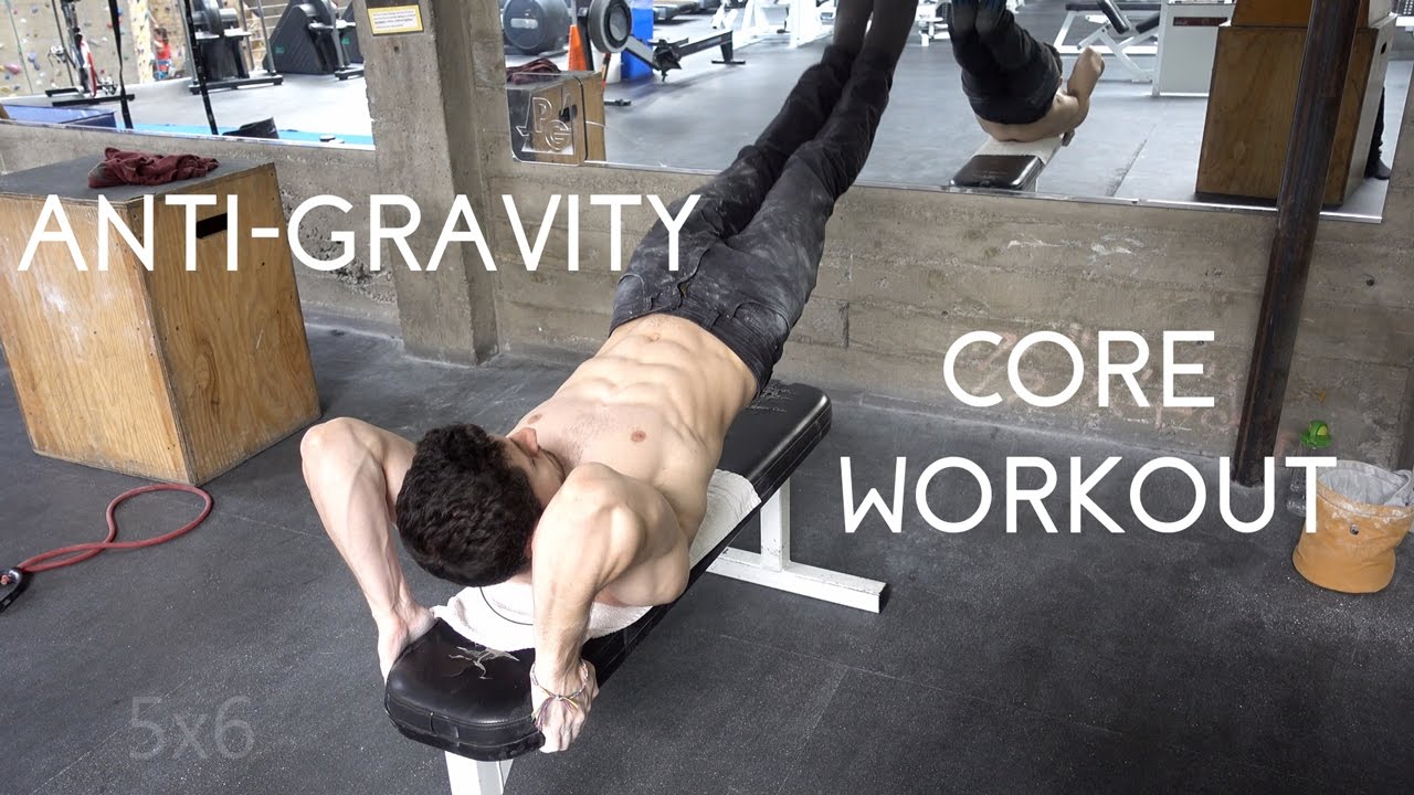Anti-Gravity Core workout! (Advanced) - YouTube