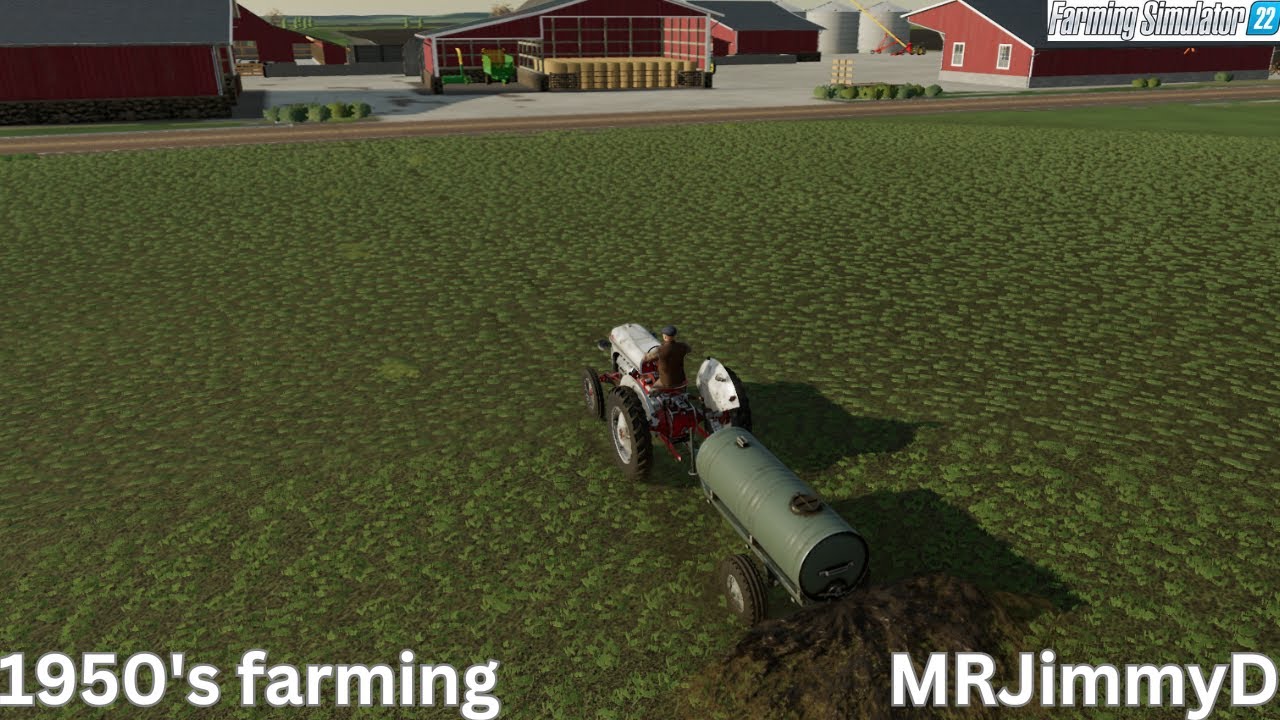 Farming Simulator 22 | 1950's Farm | Episode 123 | Let's Play ...