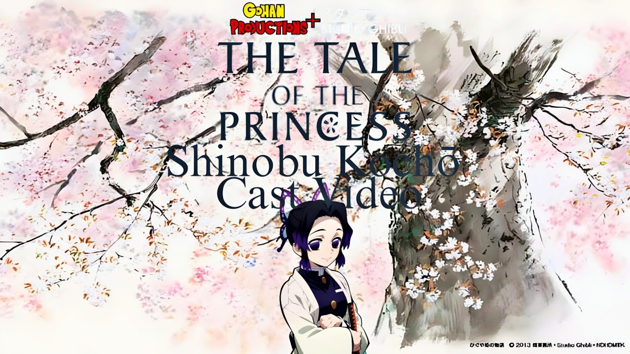 The Tale of the Princess Shinobu Kochō Cast Video - YouTube