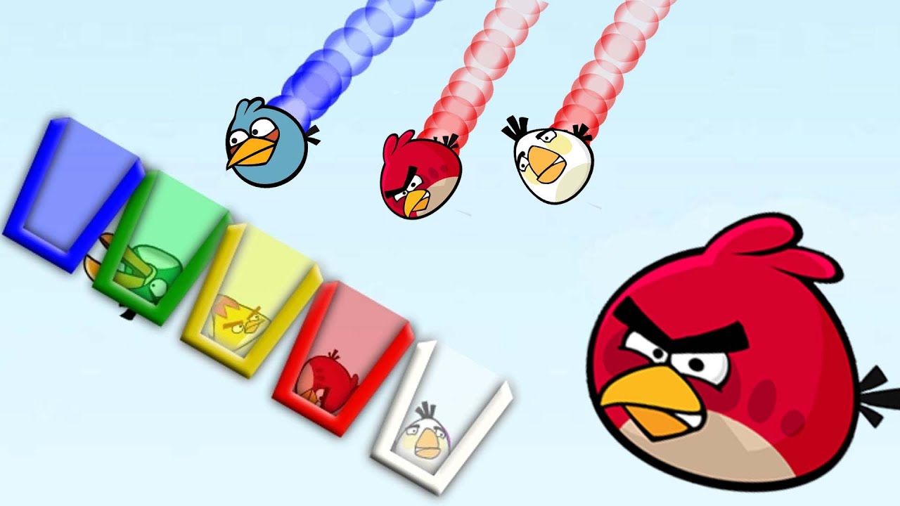 Angry Birds Drink Water 2 - SHOOTING ALL BIRDS TO COLOR WATER CUP ALL LEVEL WALKTHROUGH! - YouTube