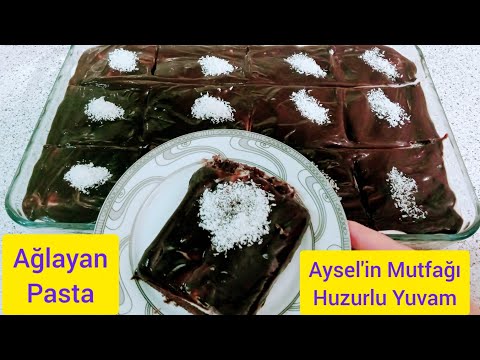 Tam Ölçüsü Kolay Ağlayan Pasta💯 Yaptığım Anda Bitti👌Evdeki Malzemelerle Kolay Pratik👍 #ağlayanpasta
