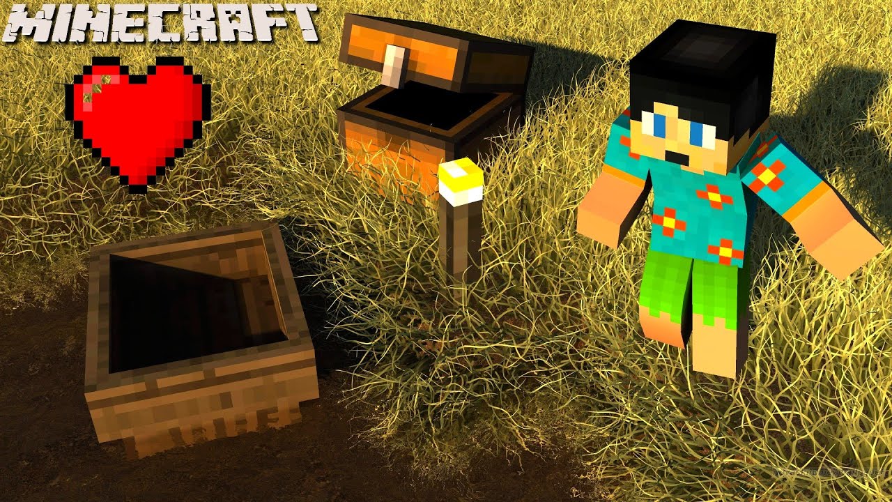 Minecraft Datapack Challenge : Si j'ouvre un coffre, JE MEURS - YouTube