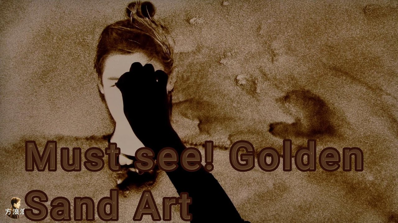 Must see! Golden Sand Art' #GoldenSandsMarvel# ArtistryInSand #video ...