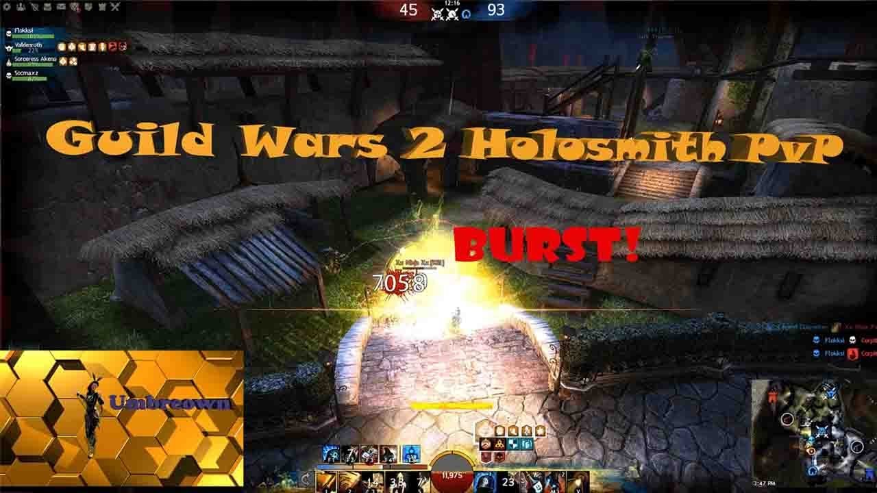 Guild Wars 2 Path of Fire Holosmith Ranked PvP - YouTube