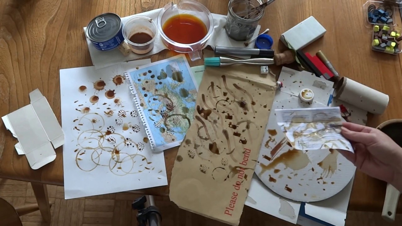 Making your own art materials - YouTube