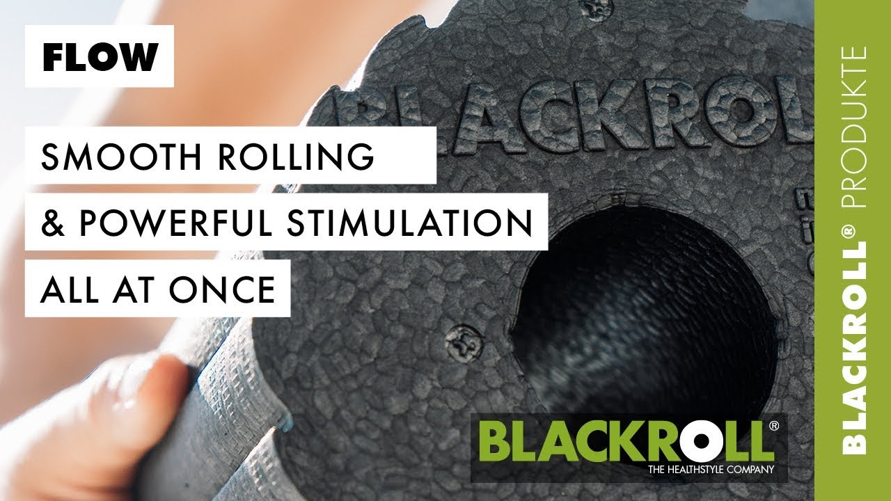 Smooth rolling and powerful stimulation with the BLACKROLL® FLOW (EN ...