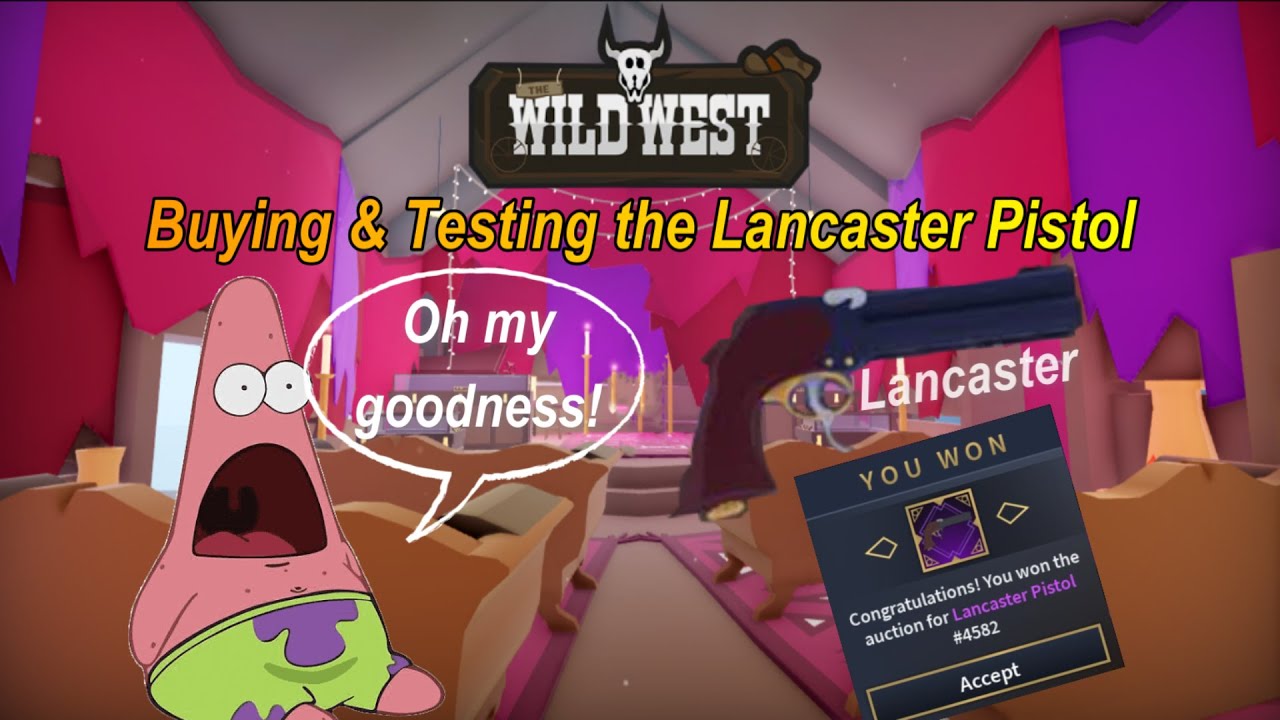 The Wild West (Roblox) : Buying & Testing the Lancaster Pistol - YouTube