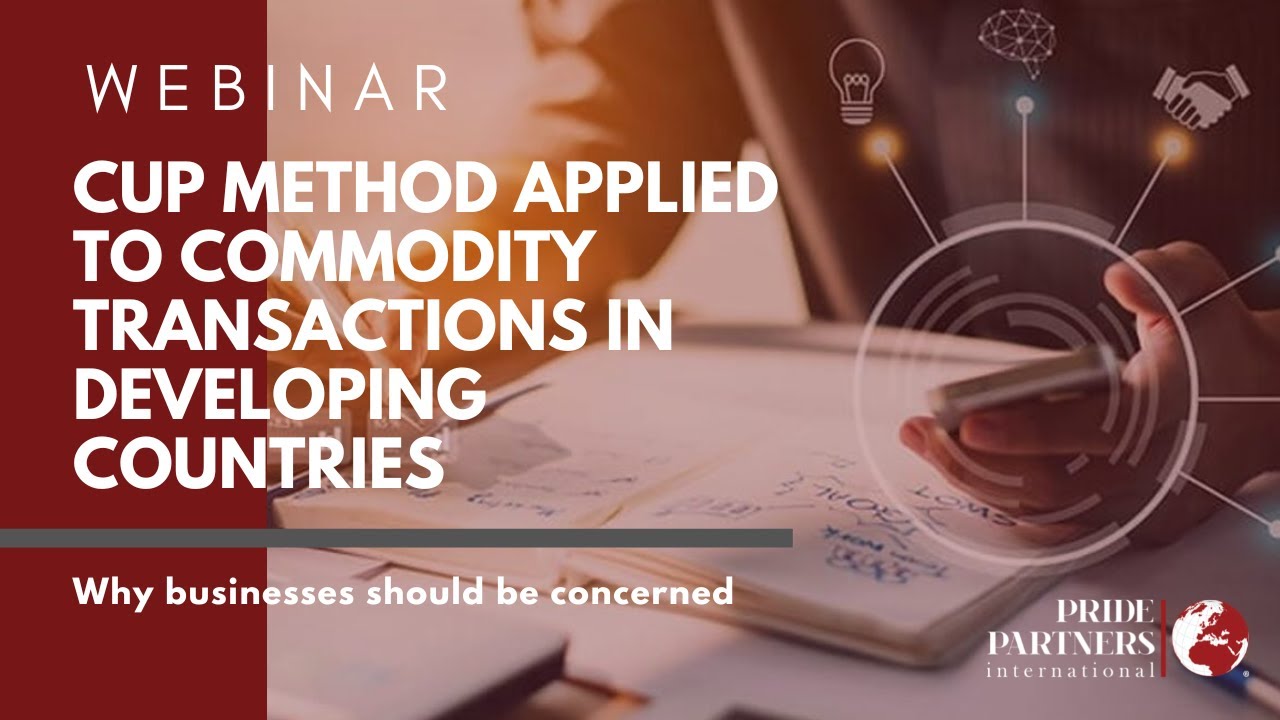 PPI- CUP Method Applied to Commodity Transactions in Developing Countries (English Webinar ...