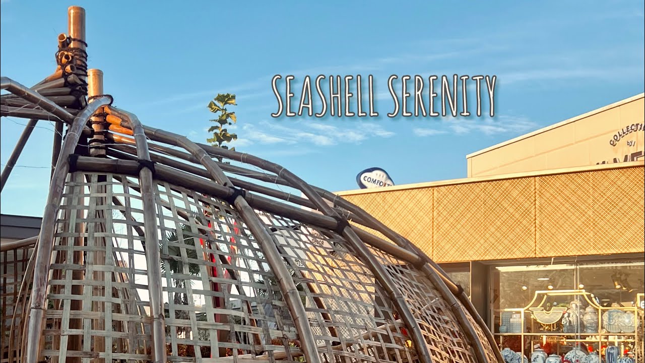 Biomimicry of Seashell Serenity on Bamboo Installation - Interior ...